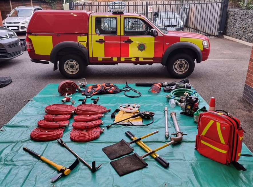 Crews welcome arrival of new Ranger vehicle